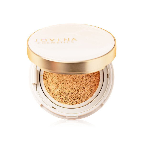 JOVINA COSMETICS Everyday Perfecting Cushion Long Wear SPF 25 PA+++ 15g #02 Light Beige