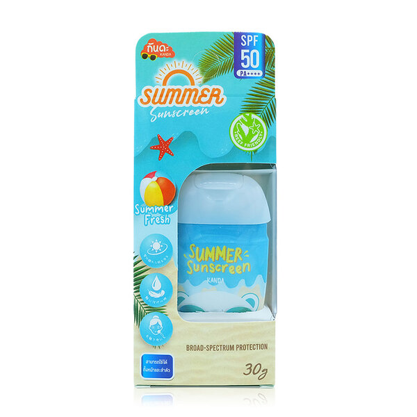 Kanda Hybrid Light Hydrating Broad Spectrum Sunscreen 30ml #Beige