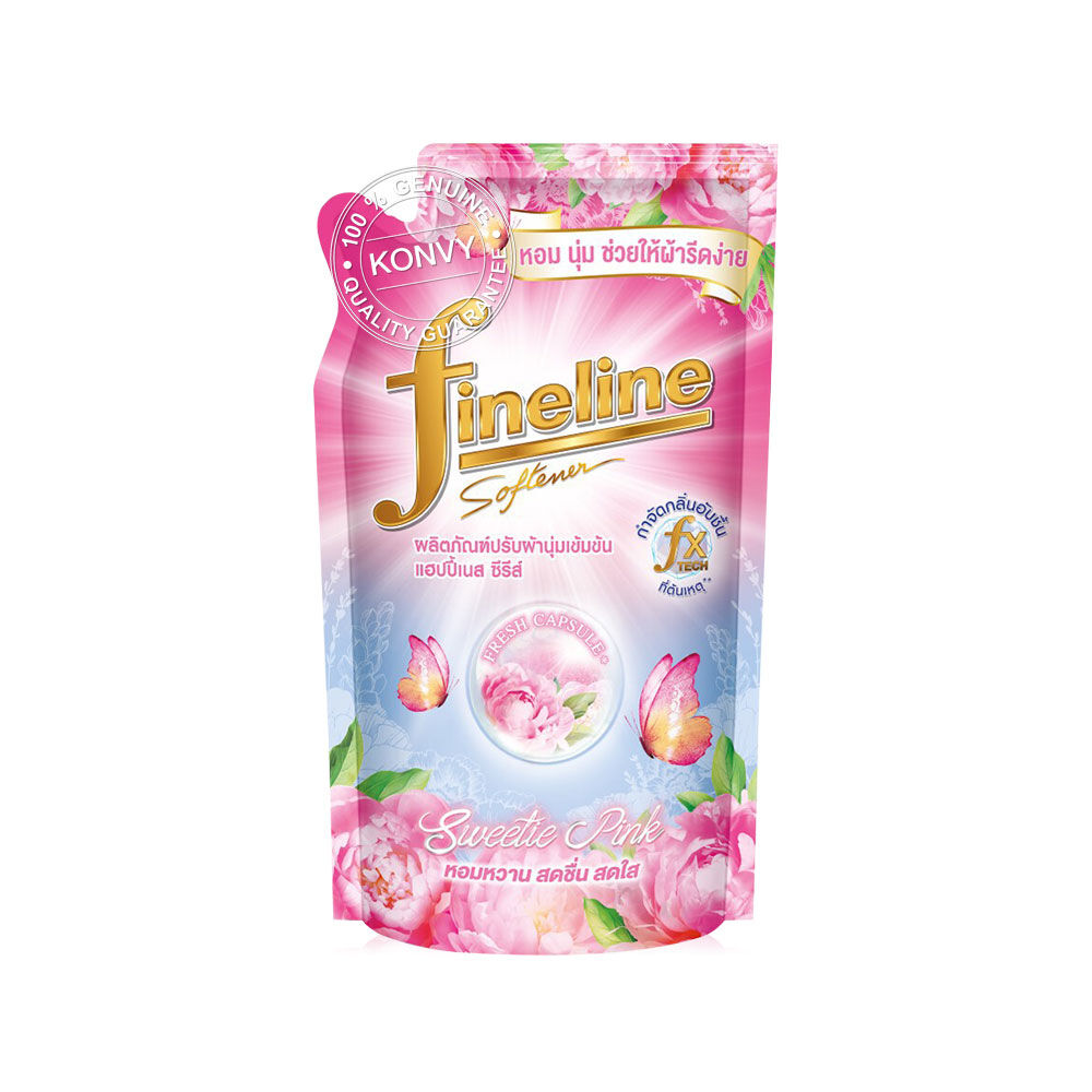 Fineline Fabric Softener Happiness Sweetie Pink 450ml