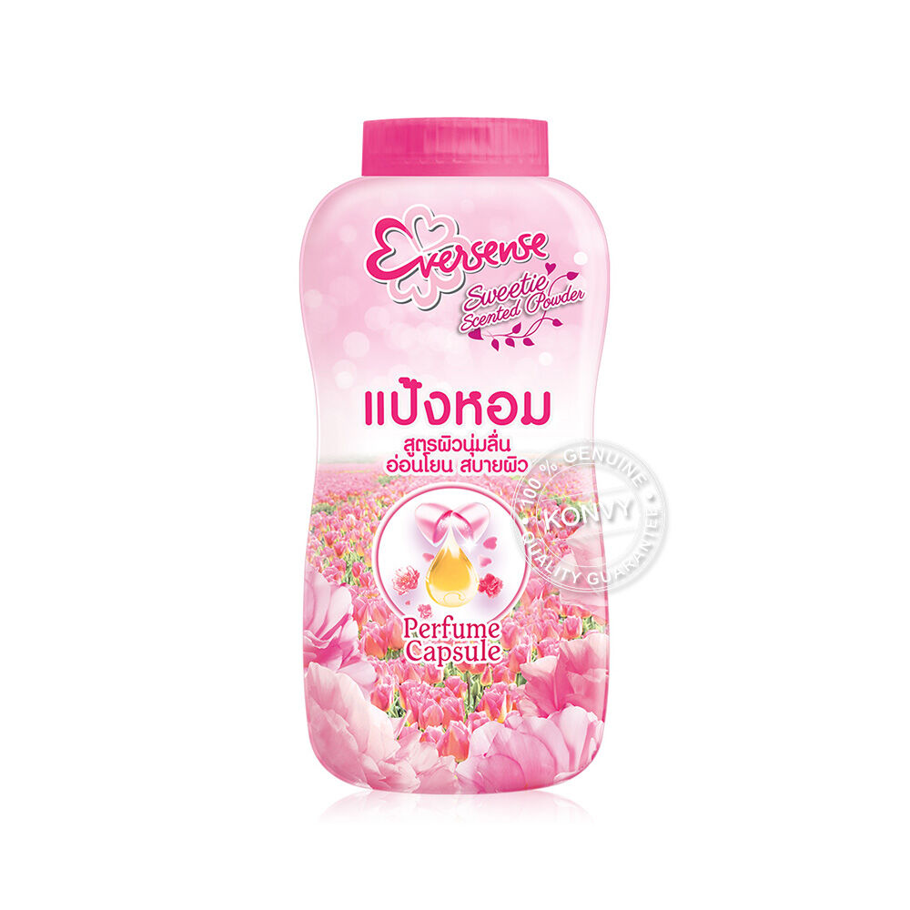 Eversense Sweet Scented Talcum Pink [180g X 2pcs]