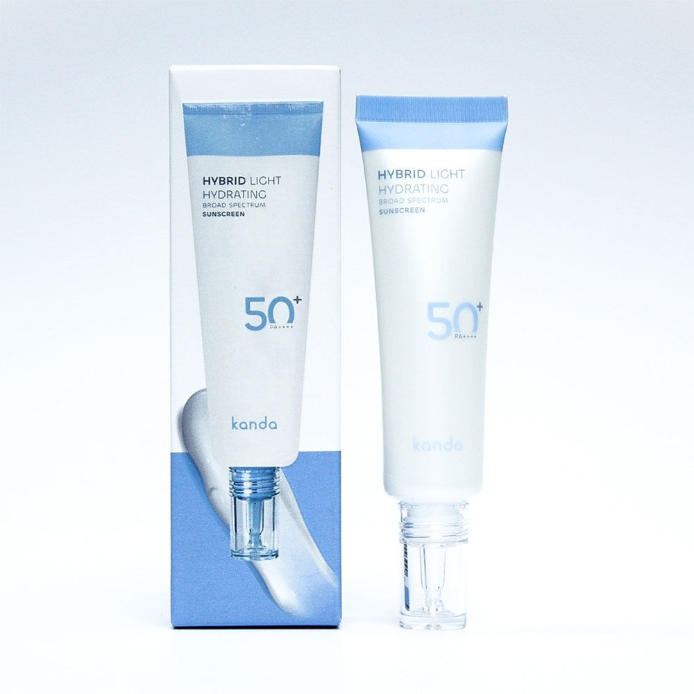 Kanda Hybrid Light Hydrating Broad Spectrum Sunscreen 30ml #White