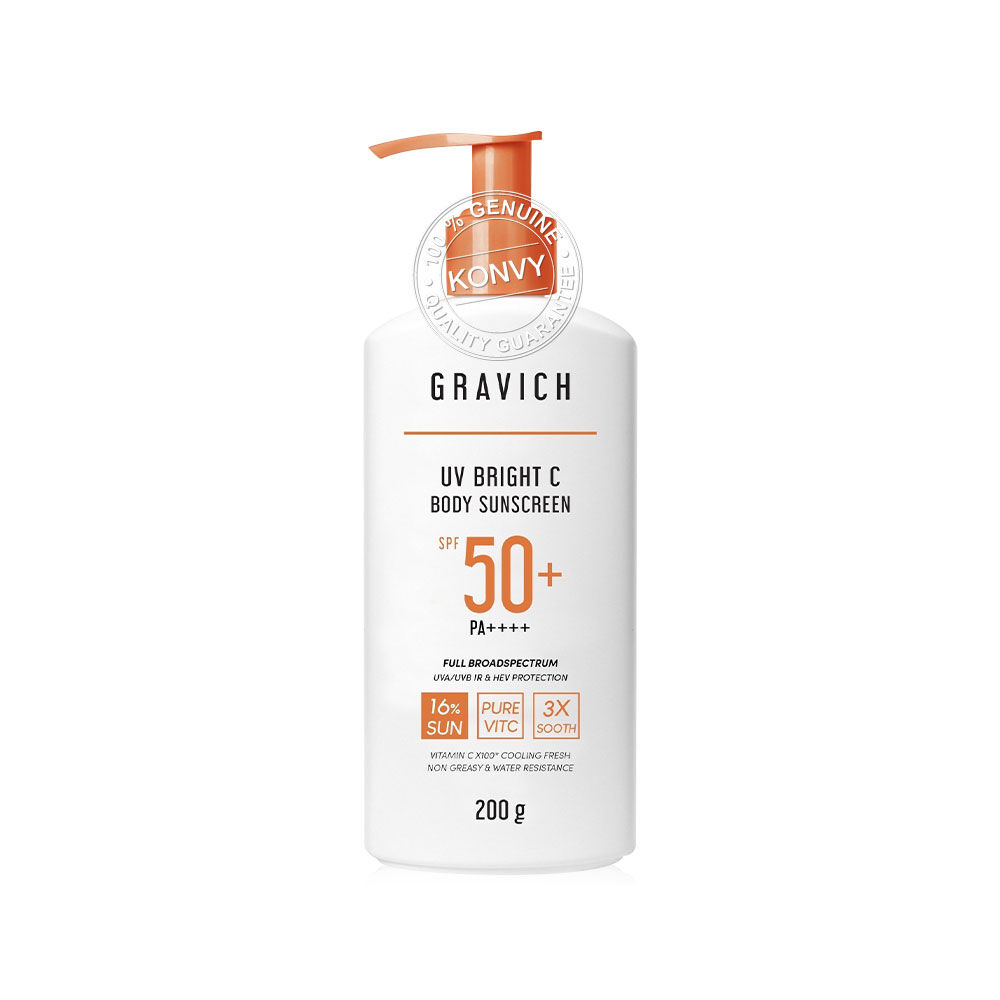GRAVICH UV Bright C Body Sunscreen SPF50+ PA++++ 200g