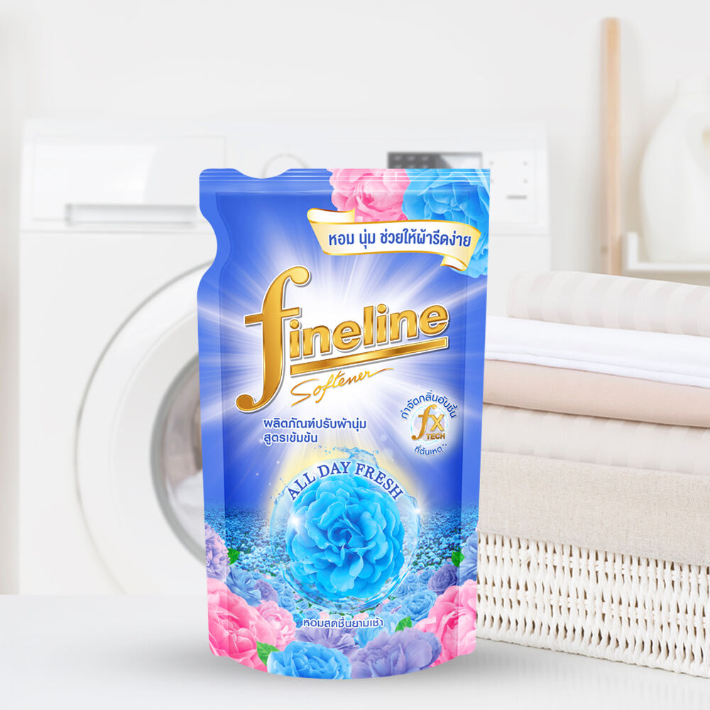 Fineline Fabric Softener Concentrated All Day Fresh Morning Fresh Blue ...