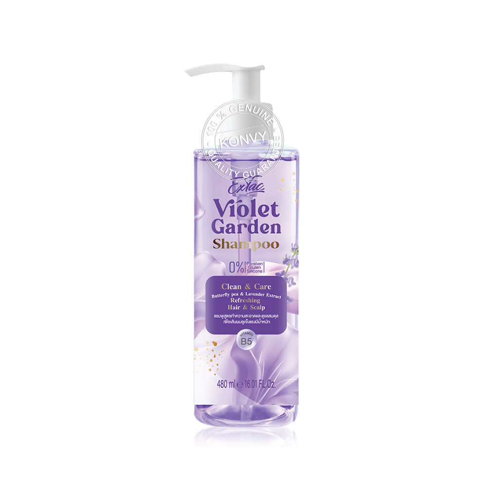 EXFAC Shampoo Sweet Violet Garden 480ml