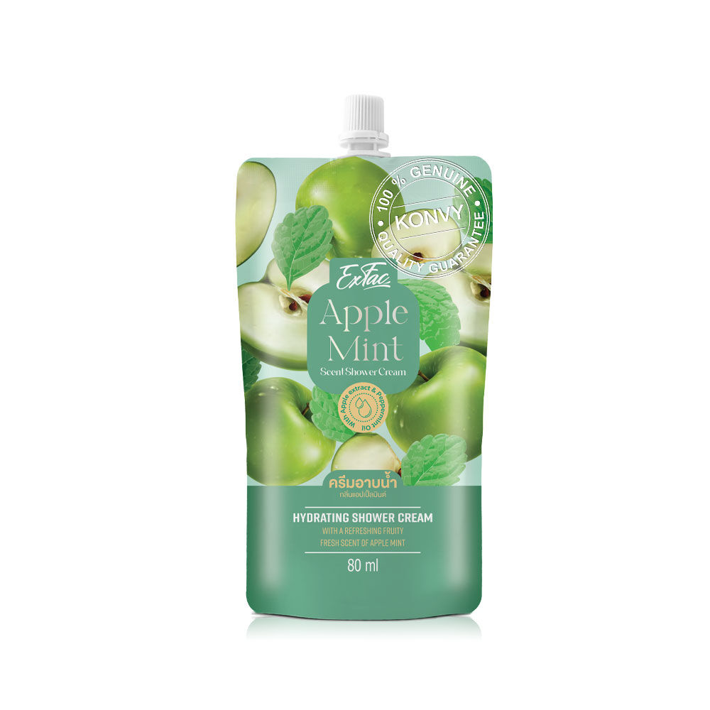 EXFAC Apple Mint Scent Shower Cream 80ml