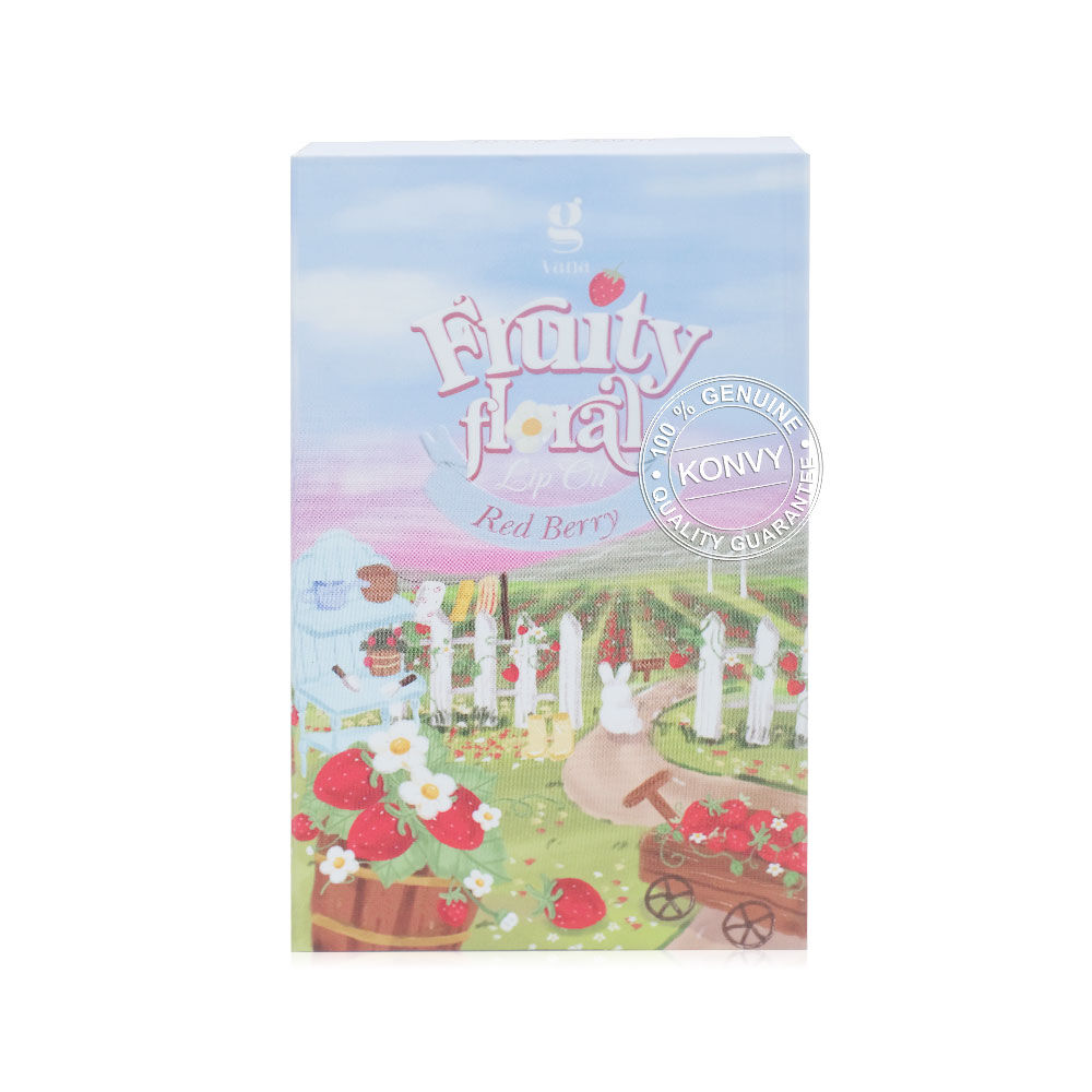 Gvana Fruity Floral Lip Oil 2.5g #01 Red Berry