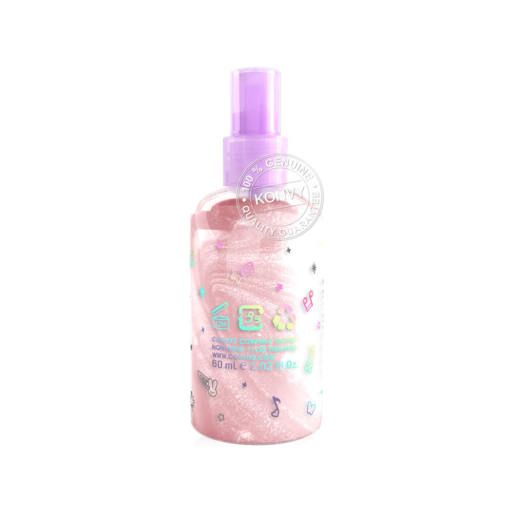 Cosluxe Super Shine Bunny Body Spray 60ml #02 Arin Shimmer