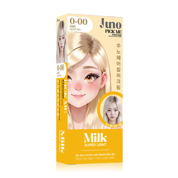 JUNO Pick Me Pantone Hair Color Milk Cream 85ml #17-00 Blossom