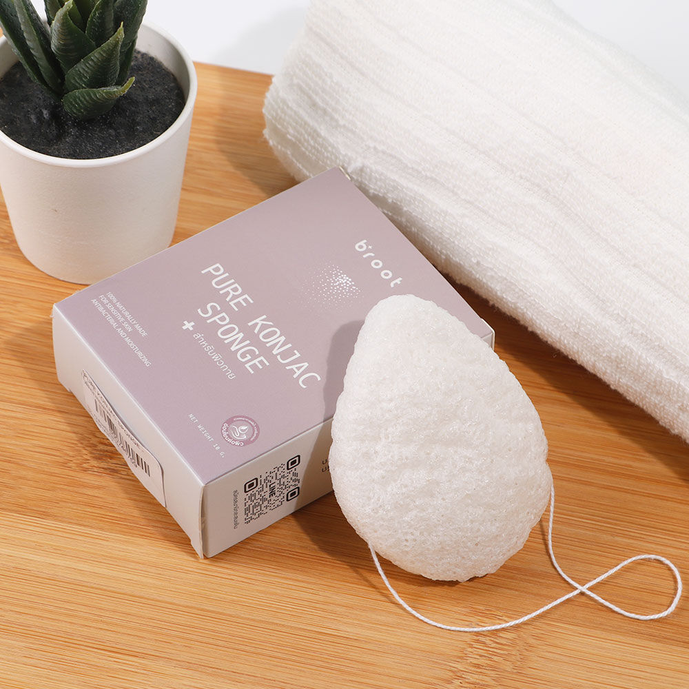 Broot Pure Konjac Sponge 10g