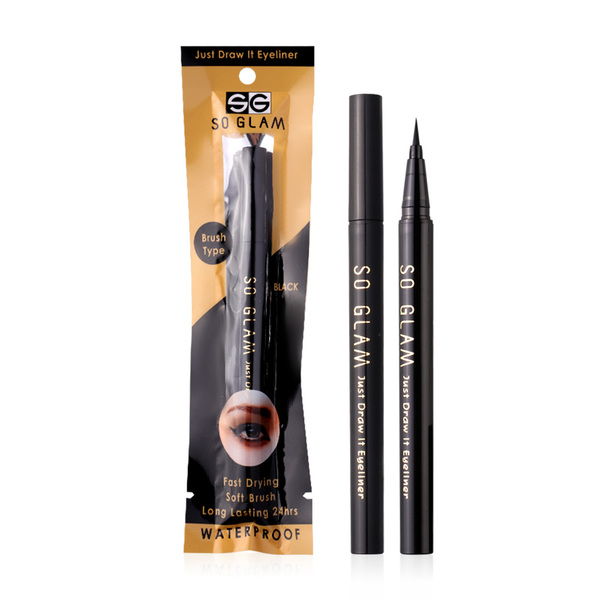 So Glam Just Draw It Eyeliner 1ml #Black