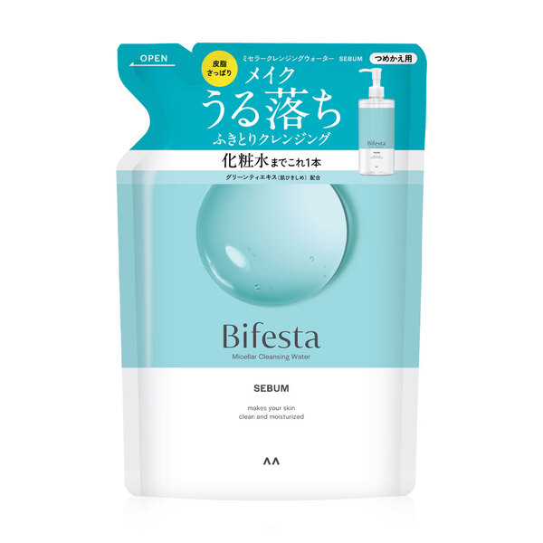 Bifesta Micellar Cleansing Water Sebum Refill 360ml