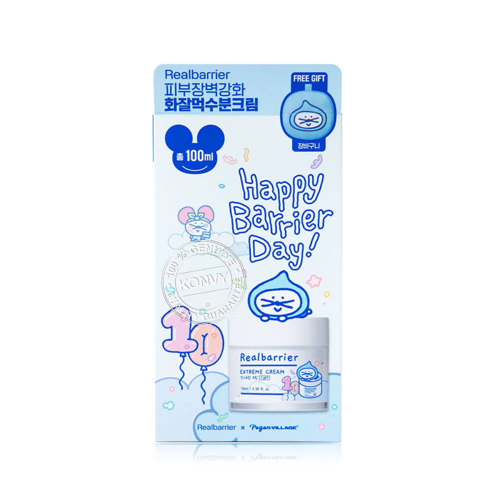 Real Barrier Extreme Cream Light Set [70ml + 30ml] [Free Gift Tote Bag ...